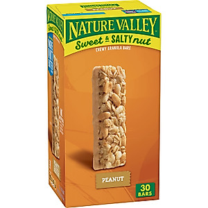 Nature Valley Sweet and Salty Granola Bars, Peanut, 30 Bars, 36 OZ