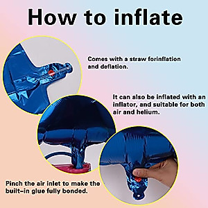 Giant,40inch Dark Blue 7 Balloon Number 40 Inch Navy BLUE Number 7 Balloon for 7th Jungle Party Decorations | Number 7 Balloons For Birthdays | 7th Birthday Balloons for Boys, 7th Birthday Party