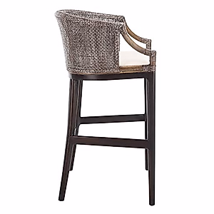 Safavieh Home Collection Brando Brown 28-inch Bar Stool