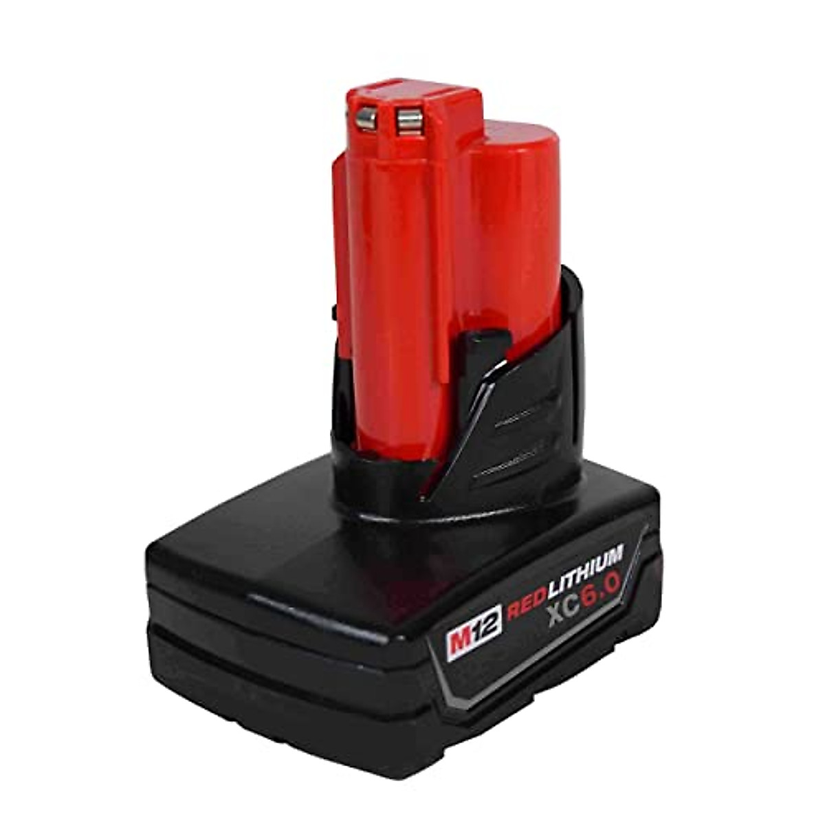 Milwaukee 48-11-2460 M12 12V Lithium-Ion XC Extended Capacity Battery Pack 6.0Ah (2-Pack)