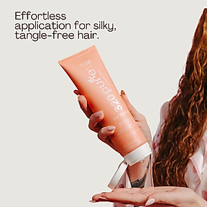 320Pure Smoothie Leave In Conditioner 8oz, Sulfate Free, Color Safe & Lightweight Formula, Deep Repair Moisturizing Detangler for Frizzy, Curly, Thick, Wavy, Dry & Damaged Hair