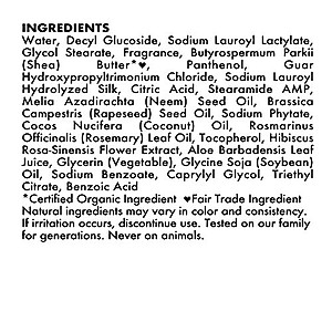 SheaMoisture SilconeFree Shampoo for Wavy Hair and Hibiscus ParabenFree Shampoo, Coconut, 24 Fl Oz