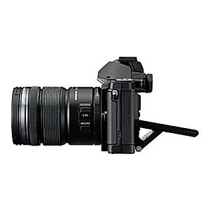 Olympus OM-D E-M5 16MP Live MOS Interchangeable Lens Camera with 3.0-Inch Tilting OLED Touchscreen and 12-50mm Lens (Black) - International Version (No Warranty)