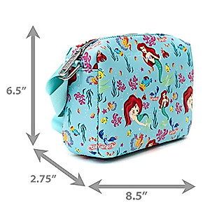 Disney Bag, Cross Body, Rectangle, The Little Mermaid Ariel Under the Sea Band Poses Collage, Vegan Leather