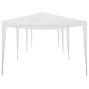Festnight 10' x 30' Garden Outdoor Gazebo Canopy Pop Up Sun Steel Frame Shade Heavy Duty Patio Party Wedding Tent BBQ Camping Shelter Waterproof Pavilion Cater Events White