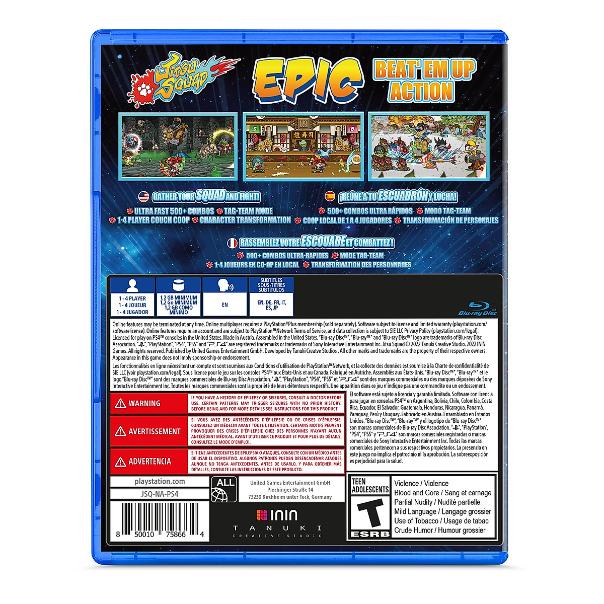 Jitsu Squad - PlayStation 4