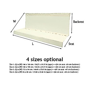 LFOZ 2/3 Seat Waterproof Swing Cover Chair Bench Replacement Patio Garden Outdoor Waterproof UV Resistant Swing Seat Furniture Cover (Color : 138x100cm)