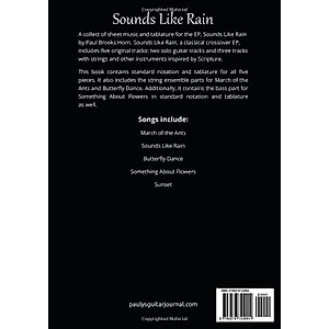 Sounds Like Rain: 5 Easy to Intermediate Pieces for Classical Guitar