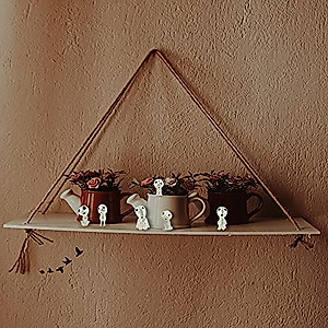 POPKER 20PCS Glow in Dark Statues Fairy Garden Accessories Outdoor Luminous Ghost Gnome Elves Miniature Decorations for Decor Plant Tree Patio Lawn Terrace Balcony Yard Micro Landscape Kit