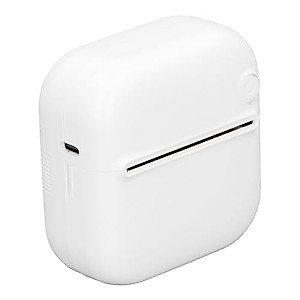 CNMF Mini Portable Printer, Connection Ohoto Printer Thermal Printing 1000 mAh Lithium Battery, for Students, Families