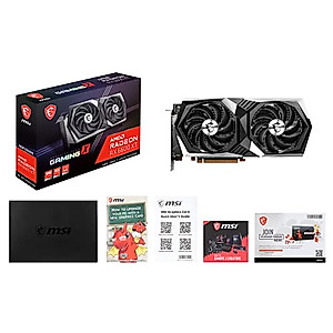 MSI Gaming AMD Radeon RX 6600 XT 8GB GDDR6 128-Bit HDMI/DP Torx Fan RGB Graphics Card (RX 6600 XT Gaming X 8G)