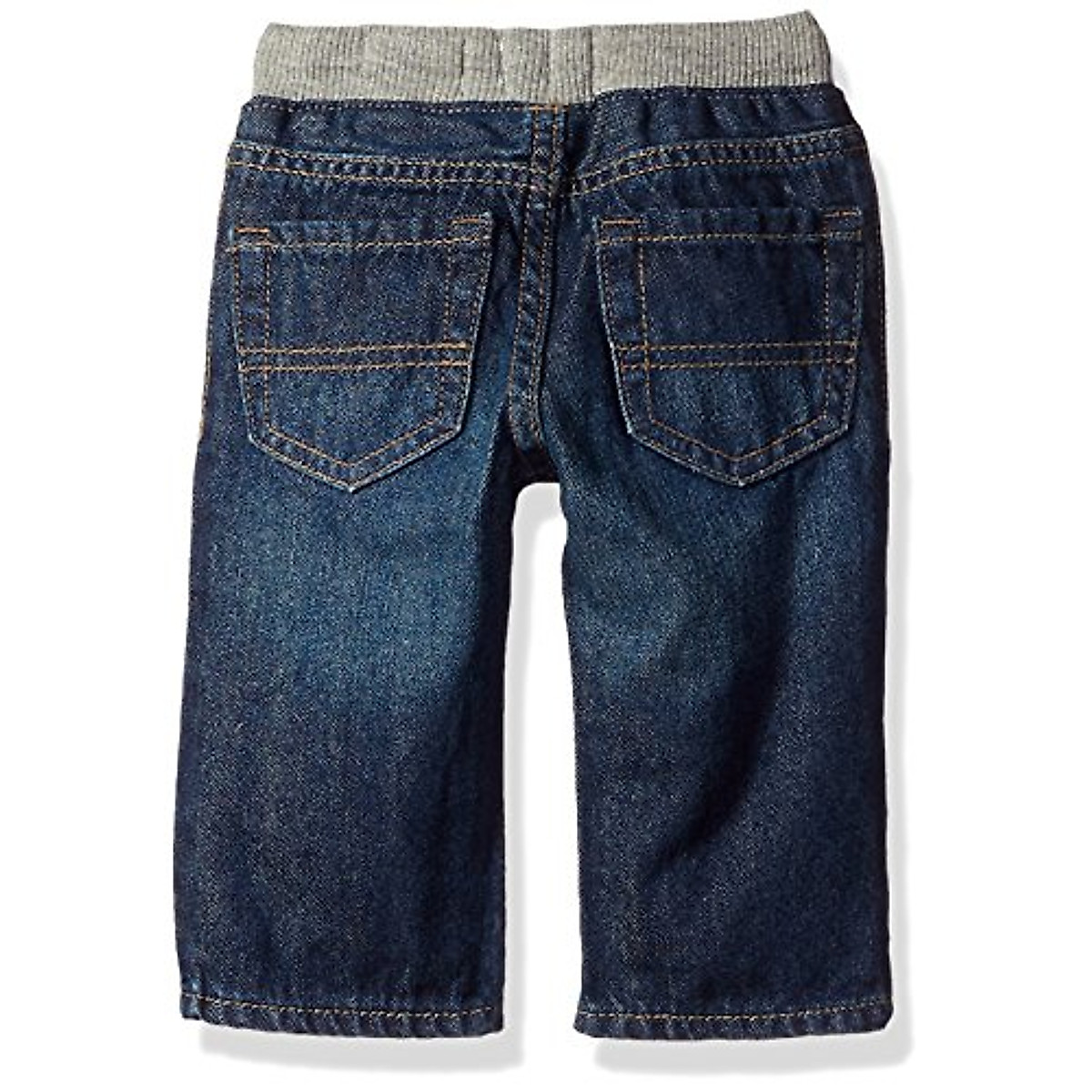 The Children's Place Baby Boys' Pull On Straight Jeans, Liberty Blue, 4T
