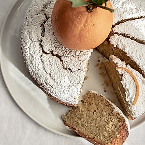 ELIA Olive Oil Cake Mix, Almond & Orange Organic Cake Mix, Hostess Gift, Organic and Non-GMO Baking Mix, Greek Extra Virgin Olive Oil Included, Natural Mediterranean Dessert, Foodie Gift, Almond Citrus, Pack of 1