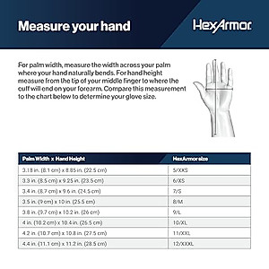 HexArmor Abrasion-Resistant Touchscreen Tactical Gloves | HexBlue™ 2132STL | Medium