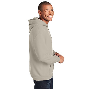 Gildan G18500 Heavy Blend Adult Unisex Hooded Sweatshirt 2XL Sand - 2 Pack