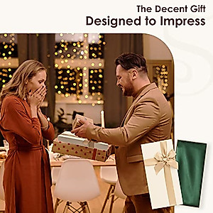 100% Pure Mulberry Silk Pillowcase for Hair and Skin with Hidden Zipper - 22 Momme Premium 6A Grade, 600 Thread Count, Silk Pillow Cases Standard Size 20"x26" (Dark Green, 1pc, with Gift Box)