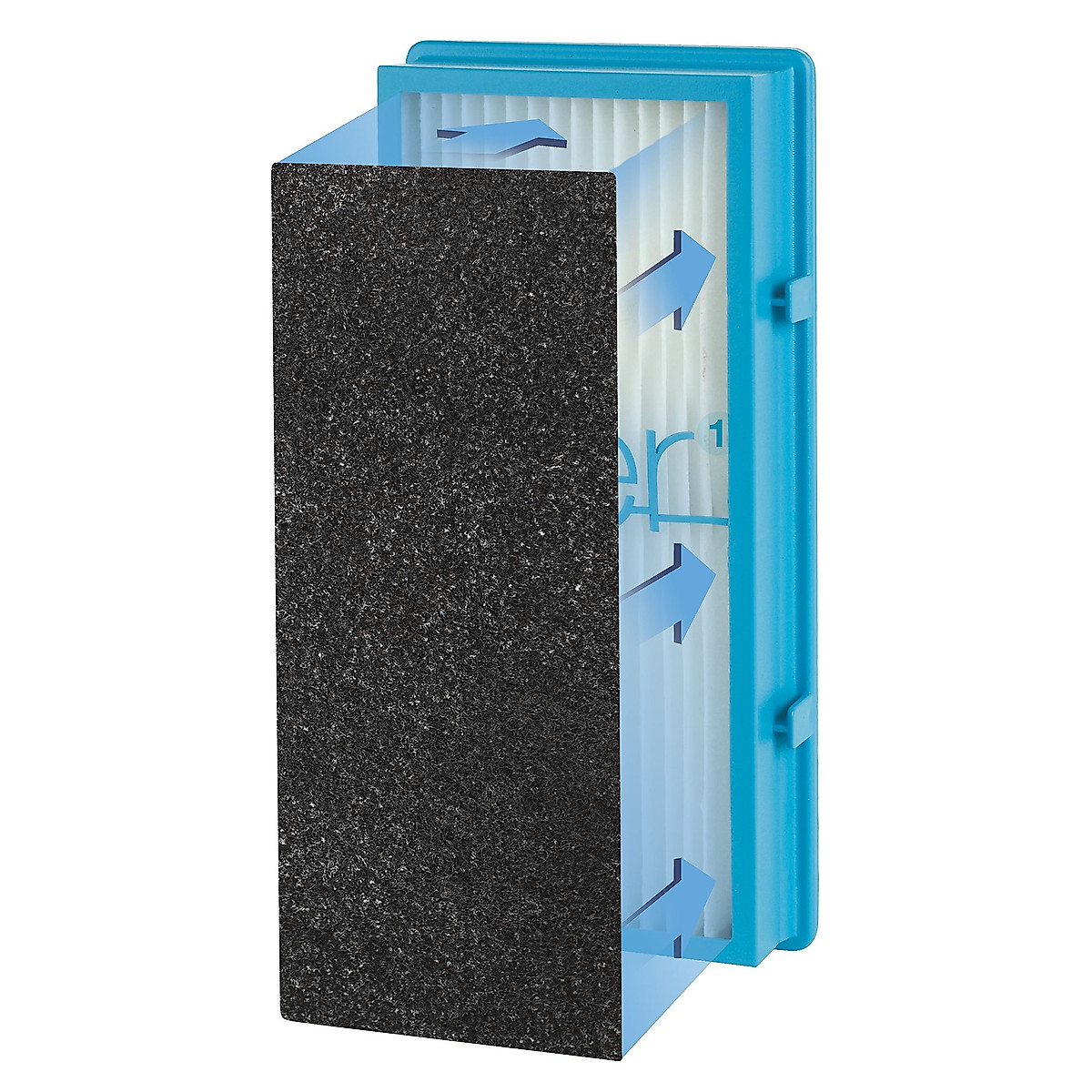 Holmes Group Odor Reducing Carbon Replacement Filters, 4 Pk, 4 Count (Pack of 1), Black, 4 Piece