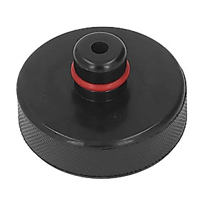 Kadimendium Rubber Jack Pad, Easy Storage Stand Frame Rail Protector No Harm to Human High Compatibility Good Protection for Garage