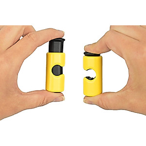 Set of 24 Jumbo Bag Ties - Squeeze & Lock Design - Non Slip Grip - Features 3 Colors for More Organization! (24)