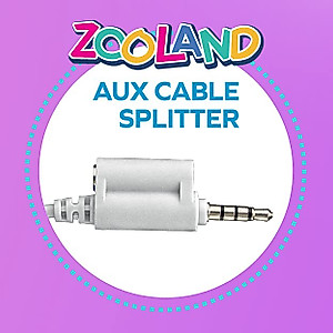 Coby Wired Kids Headphones | Lightweight Cuddle Earphones with Microphone | Volume Limiting 85dB | Plush Headset for Children| On-Ear Kids Headphones for Kids for School (Unicorn Sparkle)