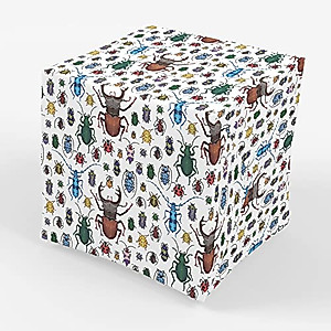 Stesha Party Insect Gift Wrap, Bug Birthday Present Wrapping Paper - 30 x 20 Inch (3 Sheets)