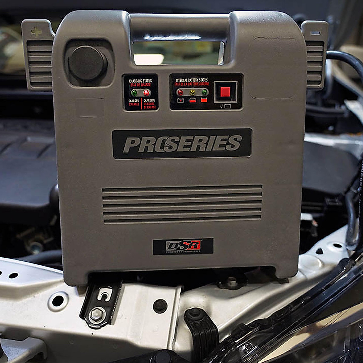 Schumacher Electric DSR ProSeries - Rechargeable Jump Starter - 12V 1800 Peak Amps Portable Car Jump Starter - Gas & Diesel Engines - Jumper Cables & Battery Pack - 225 Cold Cranking Amps