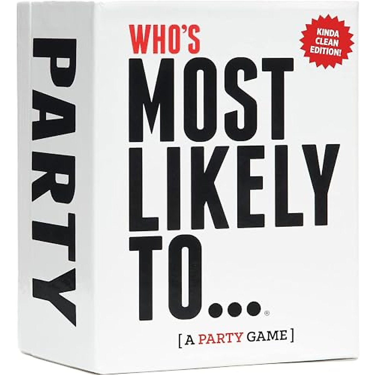 Who's Most Likely to... Kinda Clean Family Edition [A Party Game]