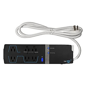 ELAC Protek 6 Outlet Smart Surge Protector/Power Conditioner with Wi-Fi/Alexa