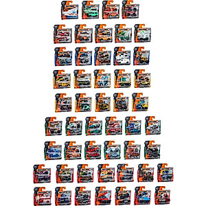 Matchbox Cars, 50-Pack Toy Cars, Construction or Garbage Trucks, Rescue Vehicles or Airplanes in 1:64 Scale (Styles May Vary)