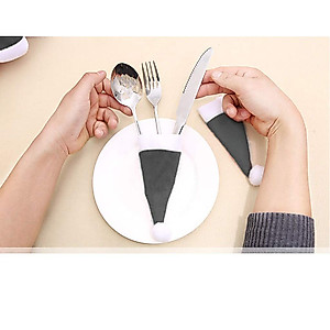 Clear Kitchen Organizers And Storage 10pcs storage Christmas set hat cutlery holiday Kitchen，Dining & Bar Glass Storage Food Containers