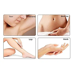 Seribrmo Hard Wax Beans for Face, Underarms, Brazilian, Bikini Hair Remover 10.6 Ounce (Rose)