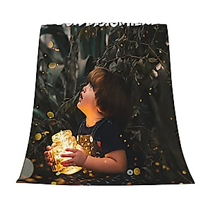 Custom Blanket with Photo/Text Personalized Throw Blanket Customized Flannel Blankets for Couples, Lover, Family, Friends, Dog, Cat Or Pet Gifts for Birthday Mom Dad Friends 30"x40"