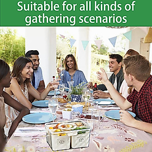 Rzmyencg Fruit Storage Containers for Fridge with Lids and Handle,Refrigerator Organizer Bins,with 4 Removable Colanders,Food Divided Serving Tray with Lid,BPA-Free Vegetable Fresh Produce Saver