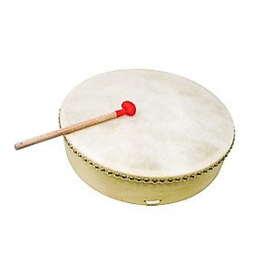 16 Inch Buffalo Tambourine Hand Drum by Trademark Innovations