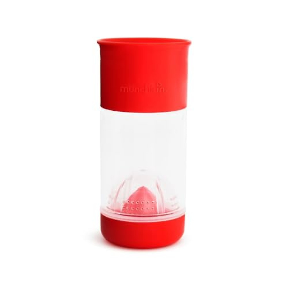 Munchkin® Miracle® 360 Fruit Infuser Toddler Sippy Cup, 14 Ounce, Red