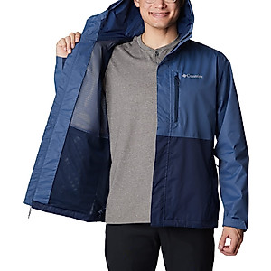 Columbia Men's Hikebound Jacket, Dark Mountain/Collegiate Navy, Medium