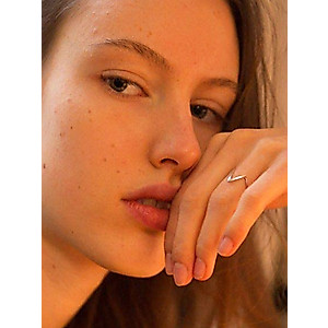 Dcfywl731 Stackable Rings for Women Trendy Stuff Knuckle Ring Cute Adjustable Arrow Knot Wave Star Moon Rings Set Jewelry Gifts Stocking Stuffers for Christmas Gifts 2024