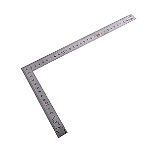 Framing Tools Metal Steel Right Angle Ruler Engineers Try Square Set Woodworking Wood Measuring Tool 90 Degrees Measurement Instruments (Color : 1)