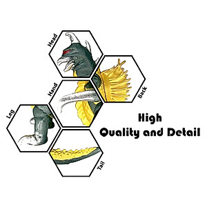 TwCare Set of 7 Godzilla Toys with Carry Bag, Movable Joint Action Figures 2021, King of The Monsters Mini Dinosaur Mothra Imago Burning Heisei Mecha Ghidorah Playsets Kids Birthday Cake Toppers Pack