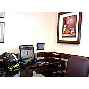 Dockem Koala Tablet Wall Mount: Universal Damage-Free Adhesive Wall Dock for iPads, iPad Airs, Galaxy Tabs and Other Tablets (Black Version)