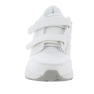 New Balance Women's 928v3 Walking Shoe, White/White Hook/Loop, 9 B US