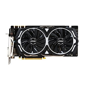 MSI Gaming GeForce GTX 1070 8GB GDDR5 SLI DirectX 12 VR Ready Graphics Card (GTX 1070 ARMOR 8G OC)