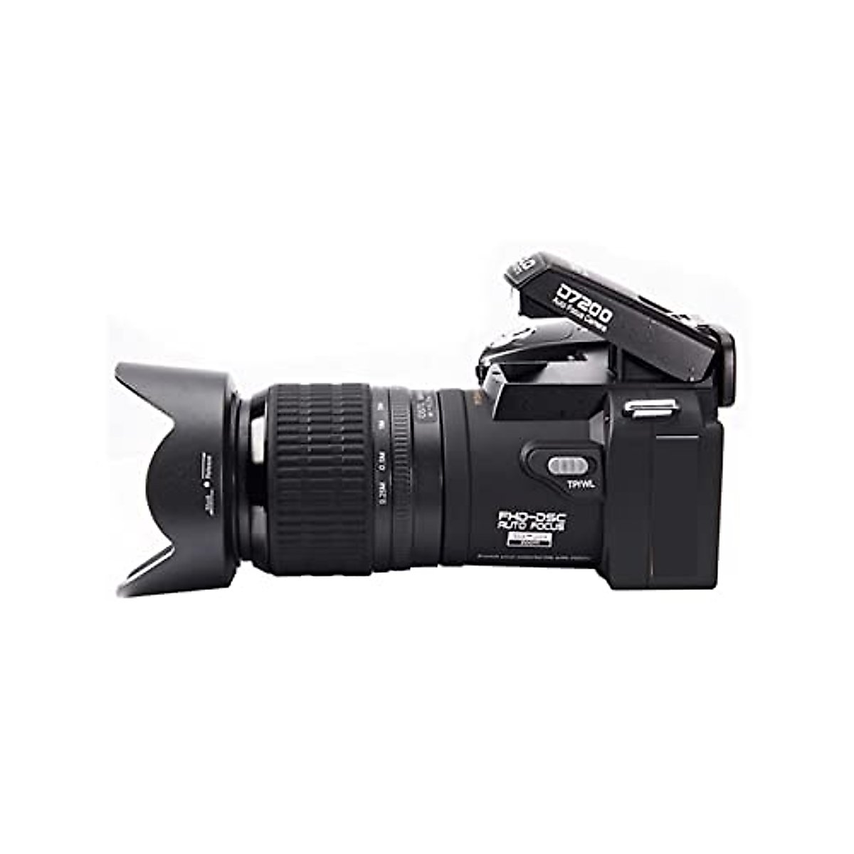 Camera 2022 Digital Camera HD DMillion Pixel Auto Professional DSLR Video Camera 24X Optical Zoom Three Lens Digital Camera (Size : with 64G SD Card, Color : D7200 with US Plug)