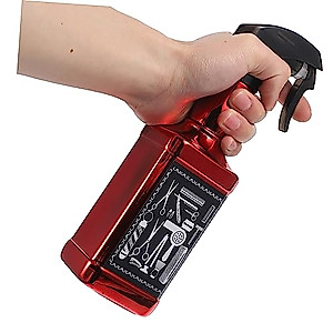 FOMIYES Spray Mist Bottle Hairdressing Electroplating Retro Watering Can Spray Mist Bottle The Pet Red Water Spray Can Watering Kettle Water Sprayer Vintage Water Container Travel