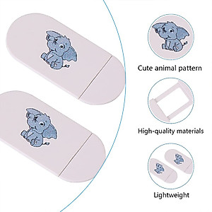 SOLUSTRE 8 pcs Camera Privacy Cover Computer Tablet cam Privacy Blocker Camera Blocker Cover Webcam limpiador de Tablet Camera Cover Tablet Phone Camera Slide Cover Gp02 Laptop Video Camera