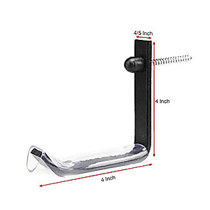 Wheel Hangers Set - Wall Mount Tire Rack Alternative - Space Saving Wheel Storage for Garage Shed, 8 Pack