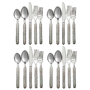 Ranch Brands Stainless Silverware Set (20 piece) by Cowboy Living