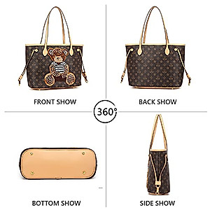 Tote Bags for Women Trendy handbags Shoulder Bag Top Handle Satchel Purses with 2 straps