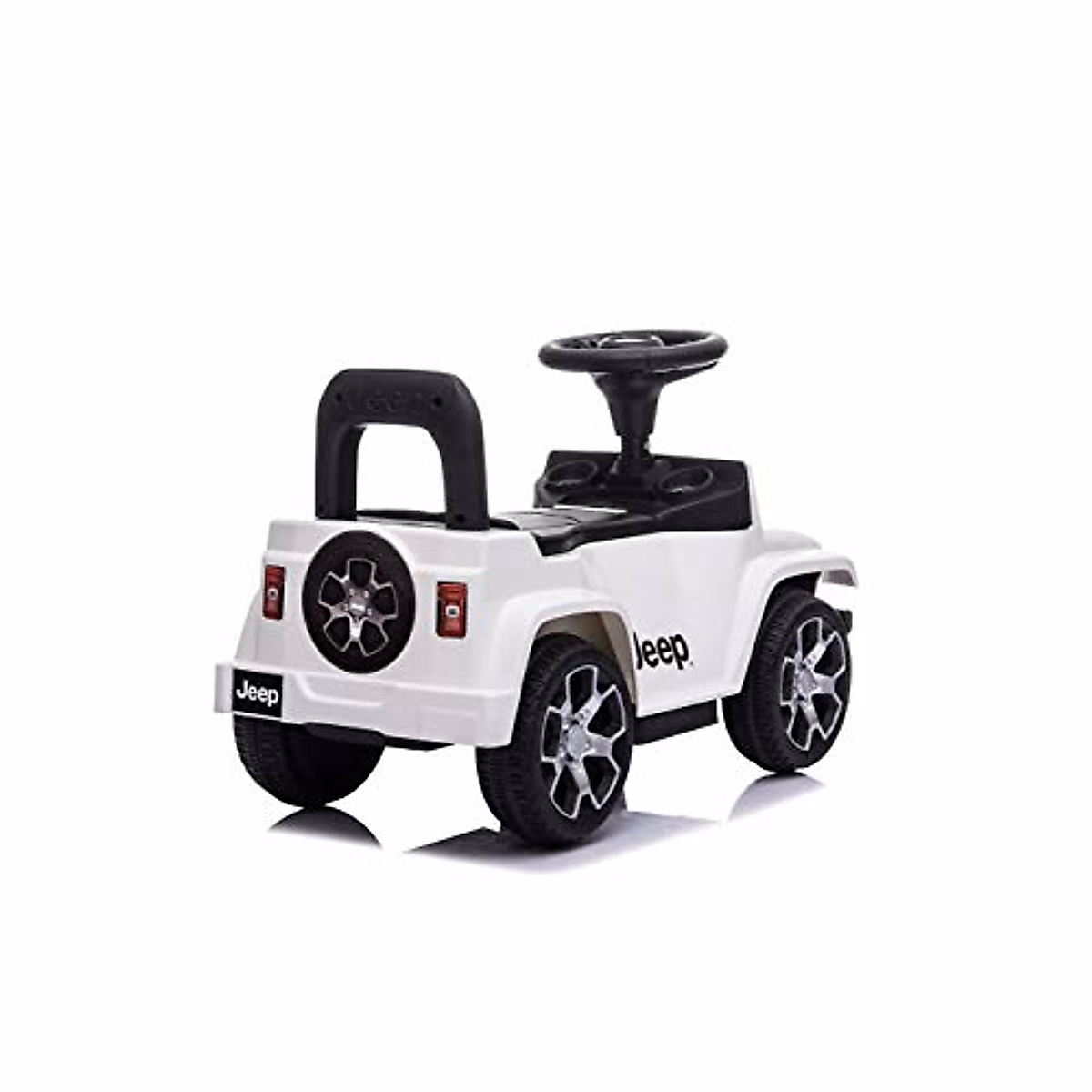 Best Ride On Cars Jeep Rubicon Push Car, White
