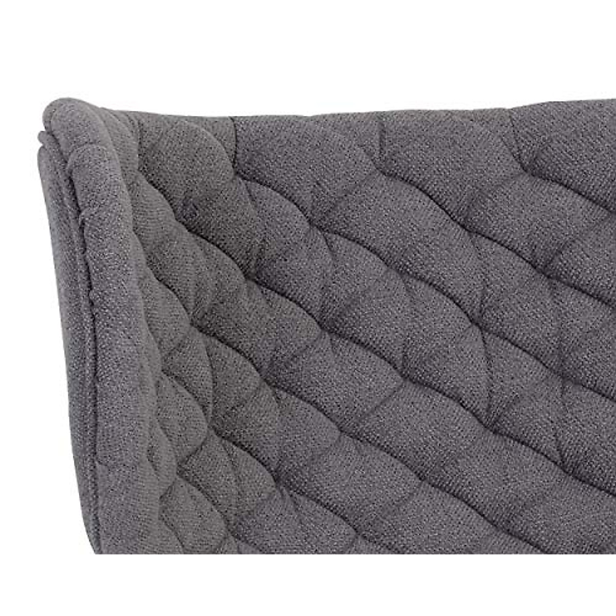 Sunpan Modern Dining Chair, Dark Grey